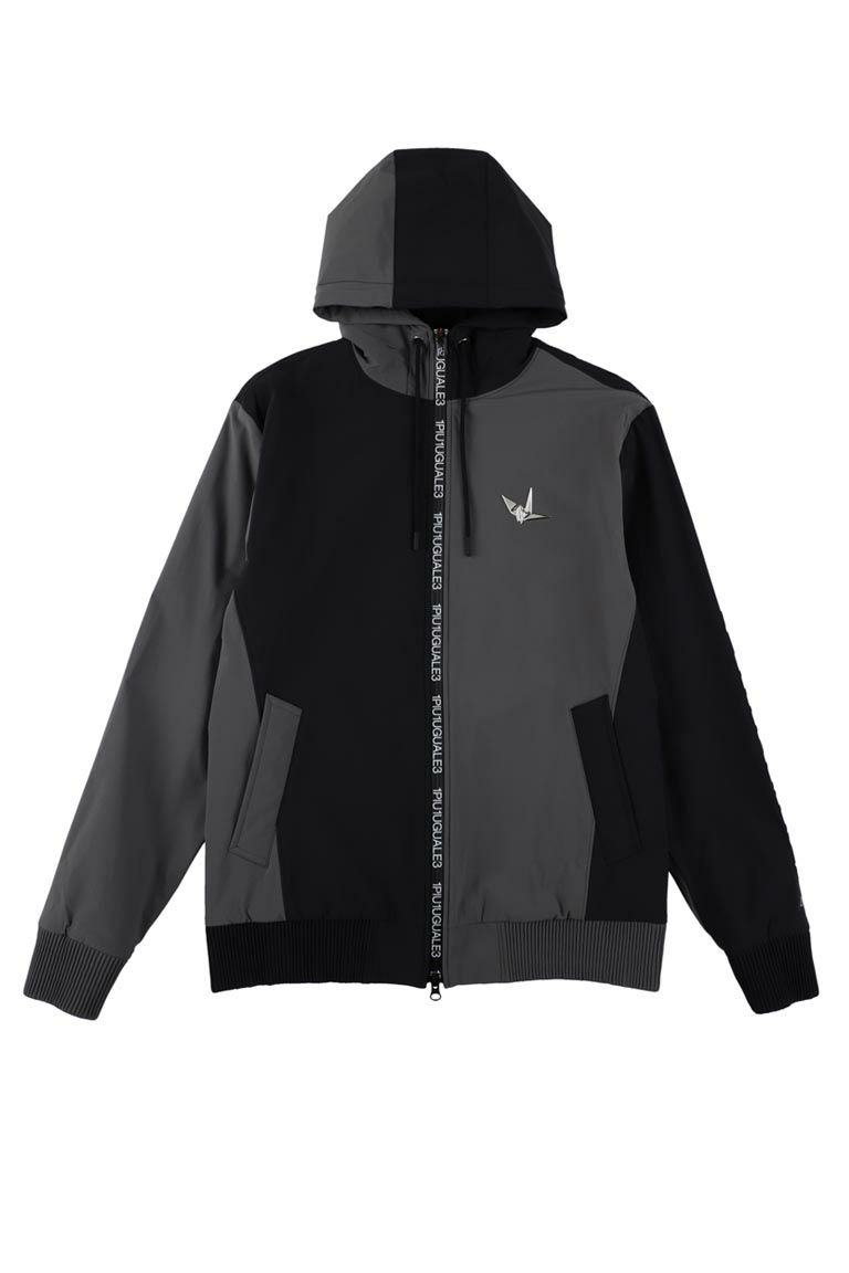 CRAZY ZIP PARKER[BLACK/GRAY] | VATOMCE | 1PIU1UGUALE3正規店